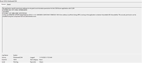Win10 Dcom Error 10016 Causing All My Games To Crash Rtechsupport
