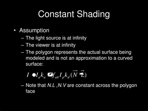 Ppt Illumination And Shading Powerpoint Presentation Free Download Id 9589458