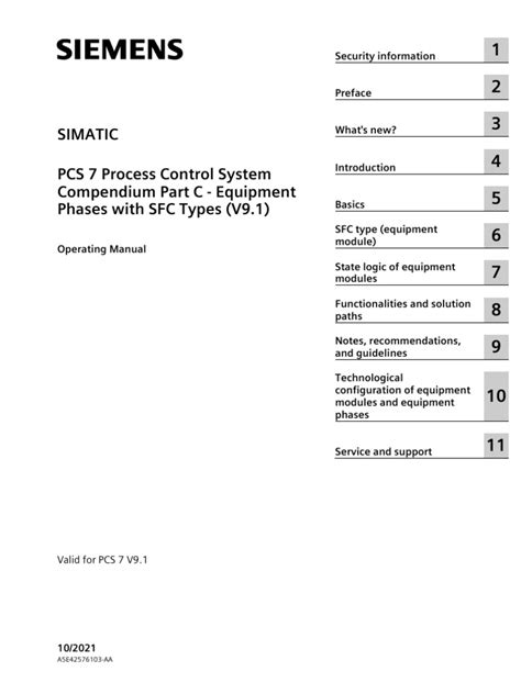 Pcs7 Compendium Sfc Types Pdf Documentation Personal Computers