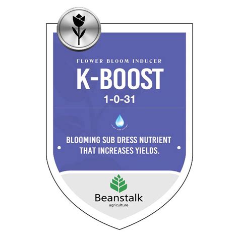 Beanstalk K BOOST 1 0 31 Potassium Boost CRF
