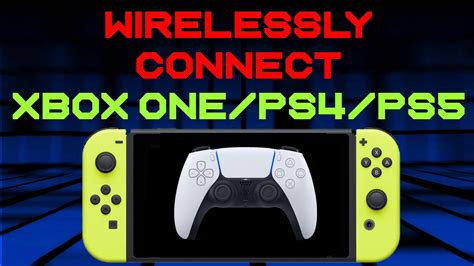 How to wirelessly connect PS4, PS5 & Xbox Controller to Nintendo Switch via Bluetooth (No ...