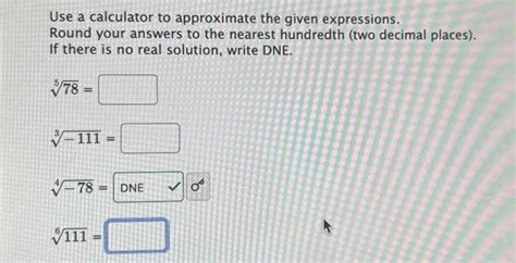 Solved Use A Calculator To Approximate The Given Chegg