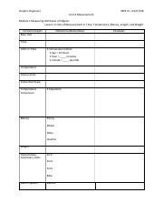 D127 128 Unit 4 Study Guide Pdf Graphic Organizer Unit 4 Measurement MEE III D127 128 Module