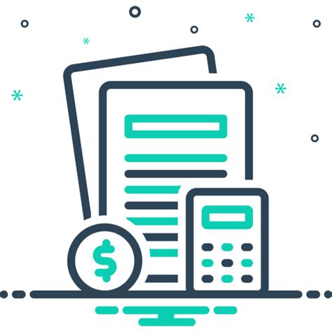Invoice Calculator Accounting Pecuniary Account Financial Statement Financial Account Icon