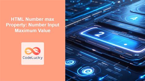Html Text Maxlength Property Text Input Maximum Length Codelucky