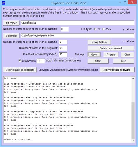Duplicate Text Finder Download Free Windows Softpedia
