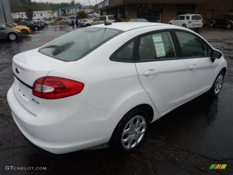 Oxford White 2012 Ford Fiesta S Sedan Exterior Photo 54517010