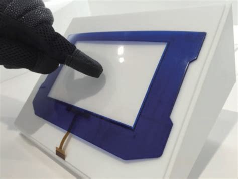 파나소닉 고감도 곡면 터치 패널 전격 공개