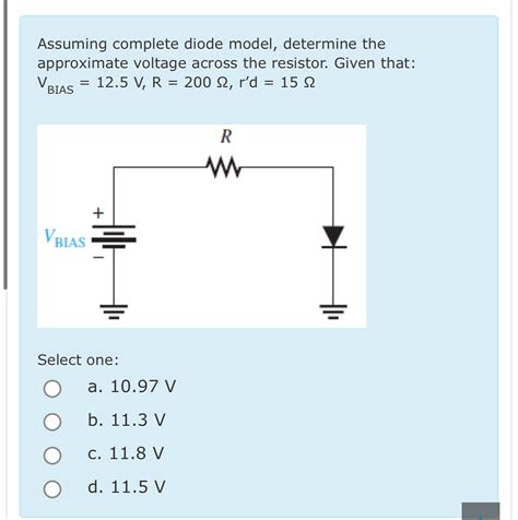 Solved Assuming Complete Diode Model Determine The Chegg