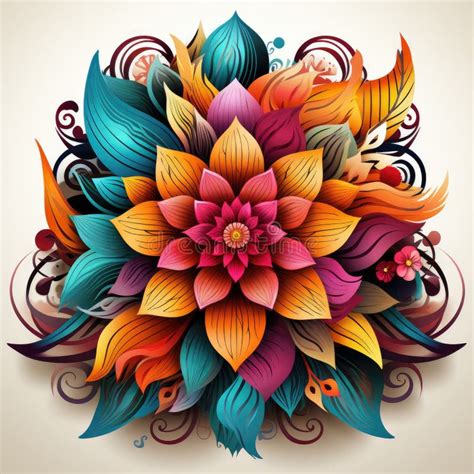 Mandala Design Element Generative Ai Stock Illustration Illustration Of Tattoo Indian 283237531