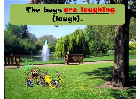 PRESENT CONTINUOUS General Readin English ESL Powerpoints