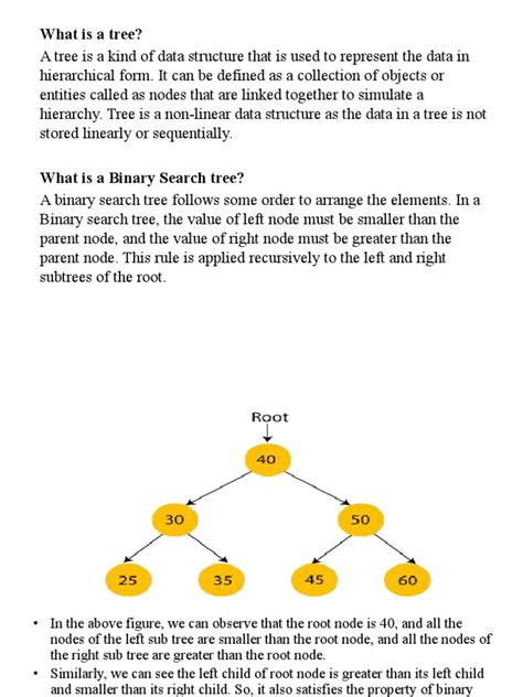 2 Binary Search Tree Pdf Pdf Applied Mathematics Information