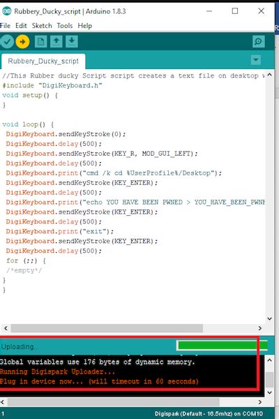 How To Build A Rubber Ducky USB With Arduino Using A Digispark Module Arduino Maker Pro