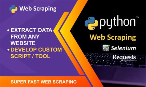 Do Web Scraping And Data Extraction In Python By Anytask101 Fiverr