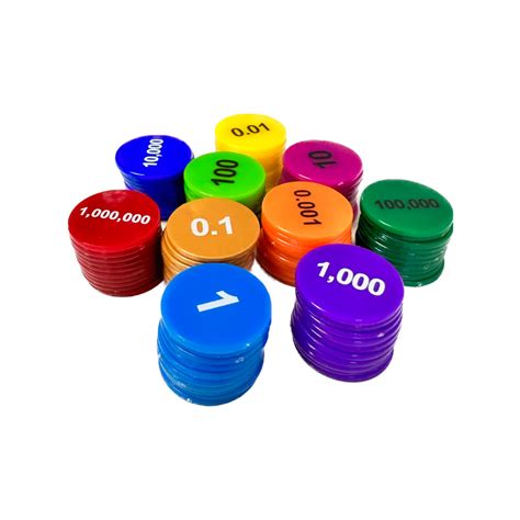 Place Value Disks Set Of 200 Learningstore Singapore