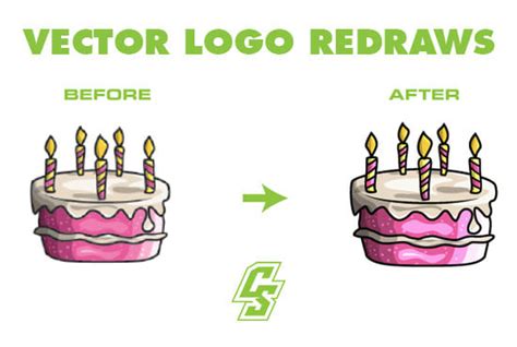 Redraw Logo Sketch Mascot Or Cartoon Image In Vector Format By Custom Sports Fiverr