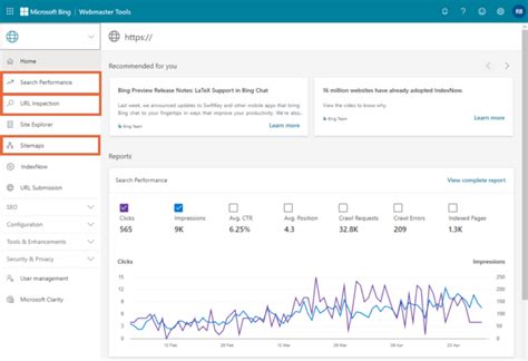 How To Use Bing Webmaster Tools For WordPress EasyWP