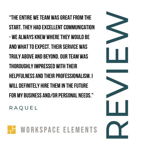 Workspace Elements On Linkedin Workspaceelements Review Clientreview