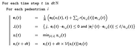 Collision Free Speed Model Pedestrian Dynamics