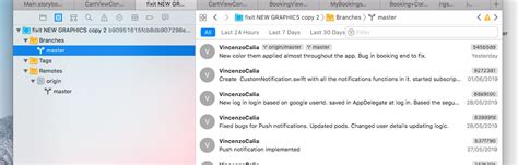 Version Control Why Commit Updates Are Shown In Main Folder And Not