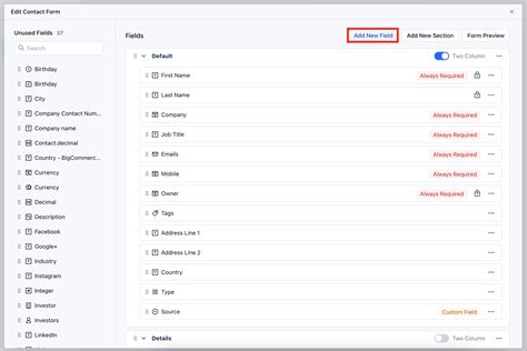 How To Create Custom Fields Salesmate