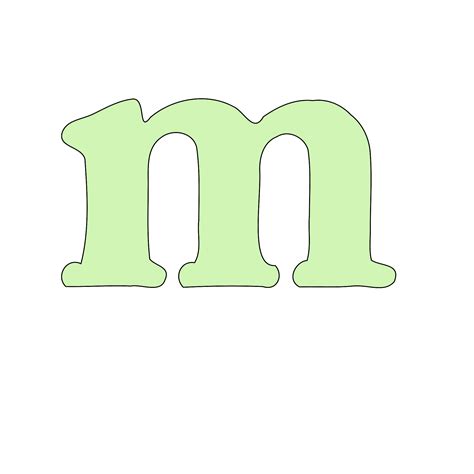 Lowercase Letter M Clipart