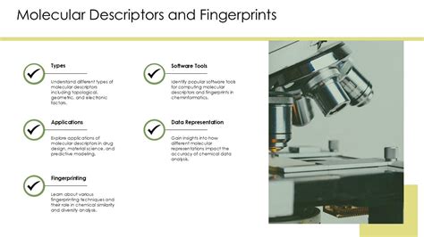 Molecular Descriptors And Fingerprints Chemoinformatics Ppt Example St Ai Ss Ppt Powerpoint