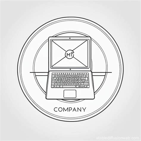 Computer Logo With Company Name Stable Diffusion Online