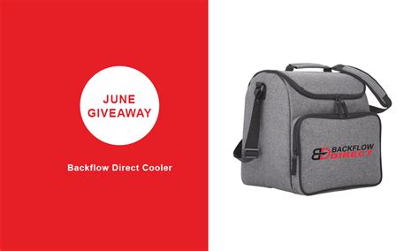Free Backflow Direct Cooler With Every Purchase In June