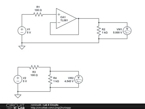 Lab 8 Circuits CircuitLab