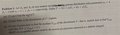solved problem 3 let x1 and x2 be two random variables