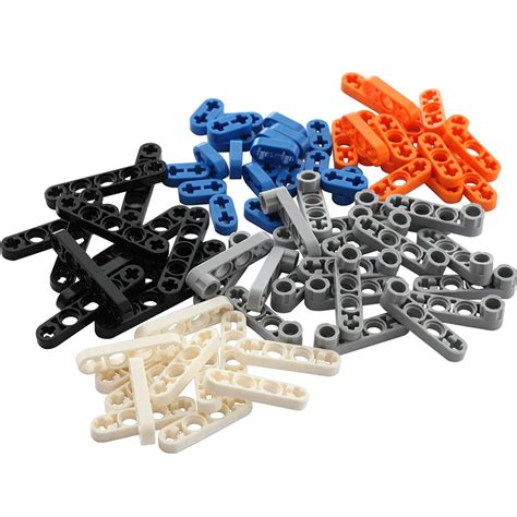 빔 액슬 커넥터 브릭 세트 테크닉 부품 Legoeds 리프트 암 브릭 분리기 섀시 프레임 로봇과 호환 280 피스 하이