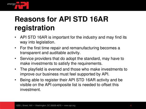 API 16AR Specification For Drill Through Equipment Remanufacturing Ppt Download