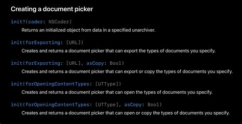 Init DocumentTypes In Was Deprecated In IOS Issue Wordpress Mobile