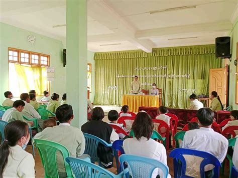 ဆီဆိုင်မြို့နယ် အထွေထွေအုပ်ချုပ်ရေးဦးစီးဌာနမှ ၂၀၂၃ ၂၀၂၄ ပညာသင်နှစ်အတွက် ဝန်ထမ်းသား ဝန်ထမ်းသမီးမ