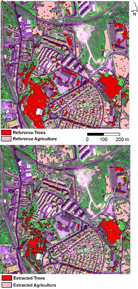 Result Of The Best Extraction For The Class Vegetation Using Download Scientific Diagram