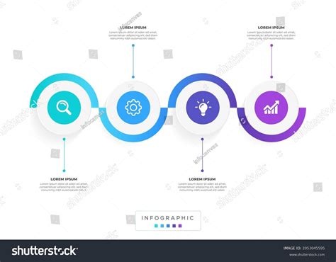 Elements Infographics Presentation Chart Steps Processes Stock Vector Royalty Free