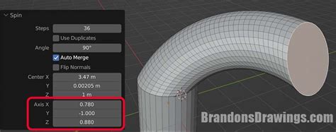 How To Use The Spin Tool In Blender Brandon S Drawings