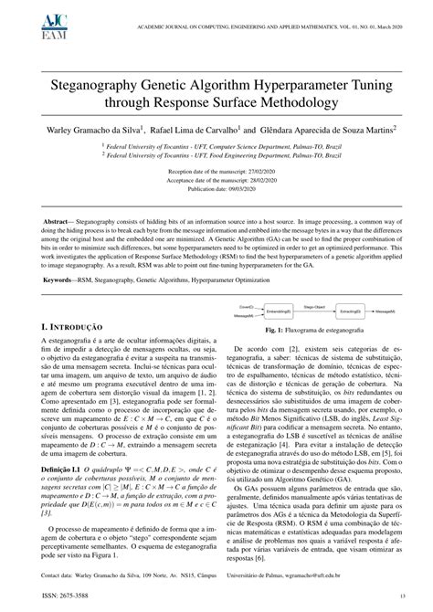Pdf Steganography Genetic Algorithm Hyperparameter Tuning Through
