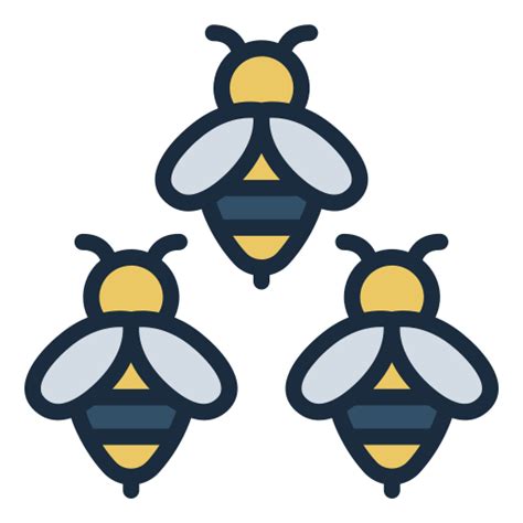 Swarm Generic Color Lineal Color Icon