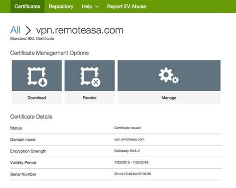 Configure Asa Ssl Digital Certificate Installation And Renewal Cisco