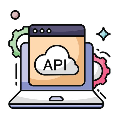 An Icon Design Of Application Programming Interface 36372847 Vector Art At Vecteezy