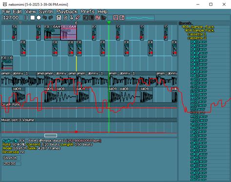 Beta V005 Bug Fixes C Plugins Delay Gui Improvements Nekomimi Sequencer By Nekomimi1011