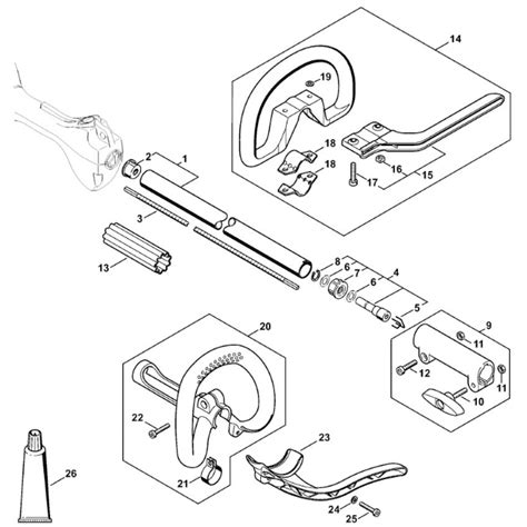Drive Tube Assembly Loop Handle Septimus Spares
