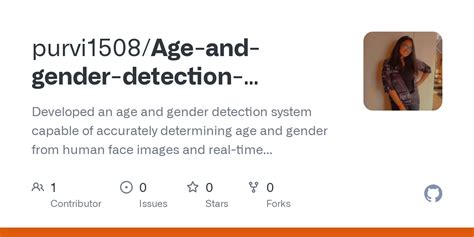 Age And Gender Detection System Predictionnotebook 1ipynb At Main