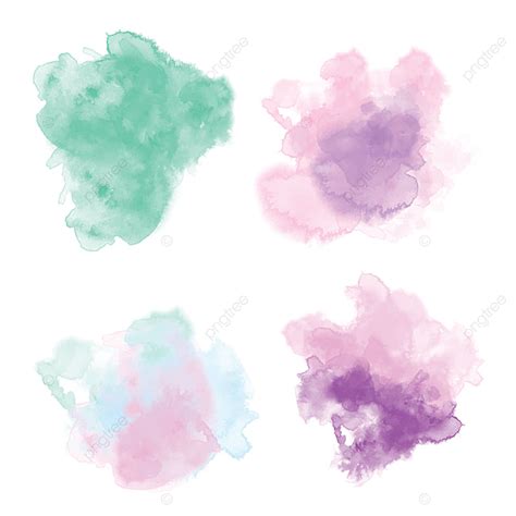 핸드 드로잉 컬러 배경 벡터 세트 삽화 그림 배경 Png 일러스트 및 벡터 에 대한 무료 다운로드 Pngtree