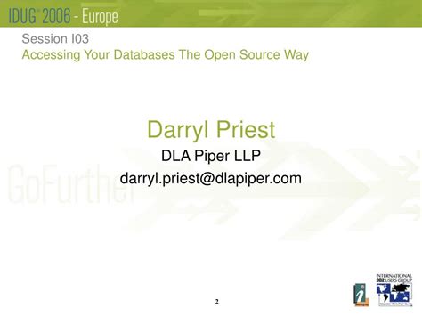 ppt accessing your databases the open source way powerpoint