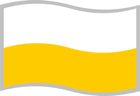 White And Yellow Flag Free Svg
