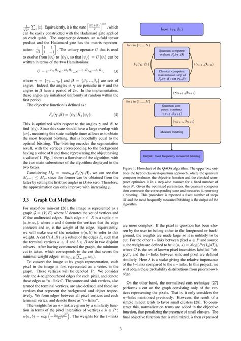 Graph Cut Segmentation Methods Revisited With A Quantum Algorithm Deepai