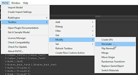 New PiXYZ Software Tools Get CAD Data Into Unity UE4 CG Channel